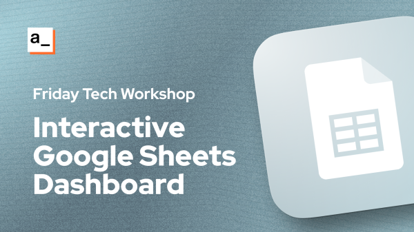 Interactive Dashboard Feat. Google Sheets Tables 📊 | Appsmith Community Portal